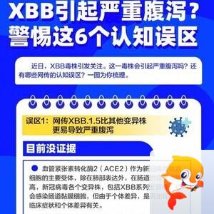 光明网:XBB毒株会大规模流行吗？要囤止泻药吗？警惕这6个认知误区 - VV